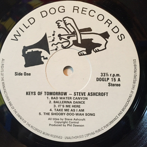 Steve Ashcroft ‎– Keys Of Tomorrow