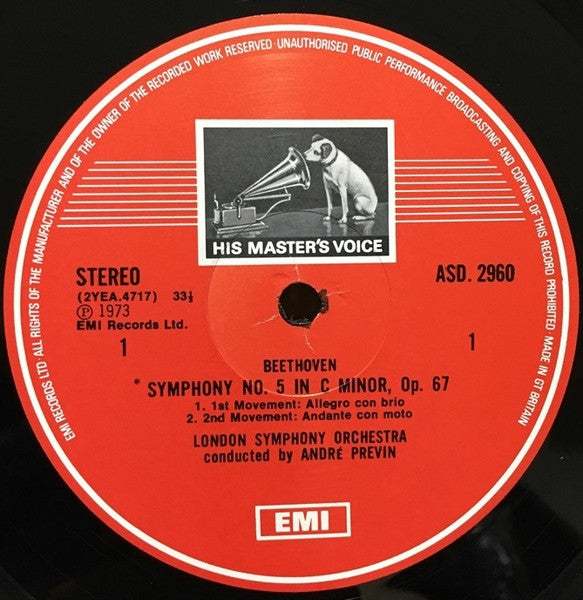 Ludwig Van Beethoven / André Previn / The London Symphony Orchestra