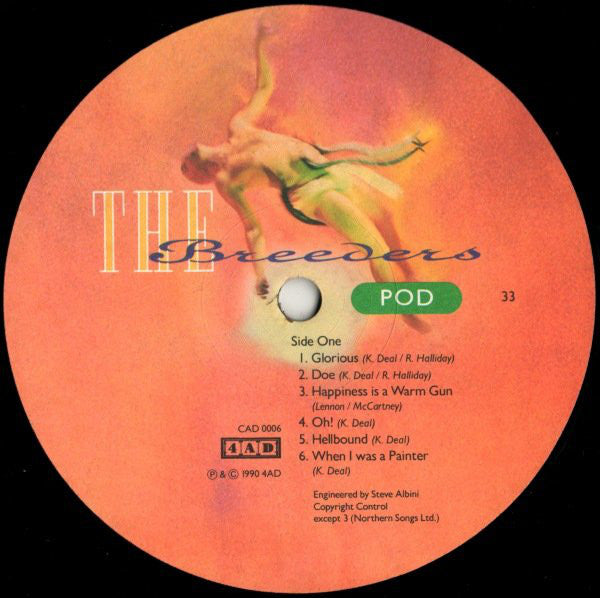 THE BREEDERS - POD ( 12" RECORD )