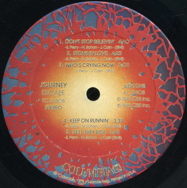 Journey ‎– Escape