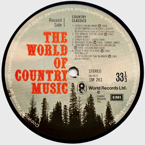Various ‎– The World Of Country Music